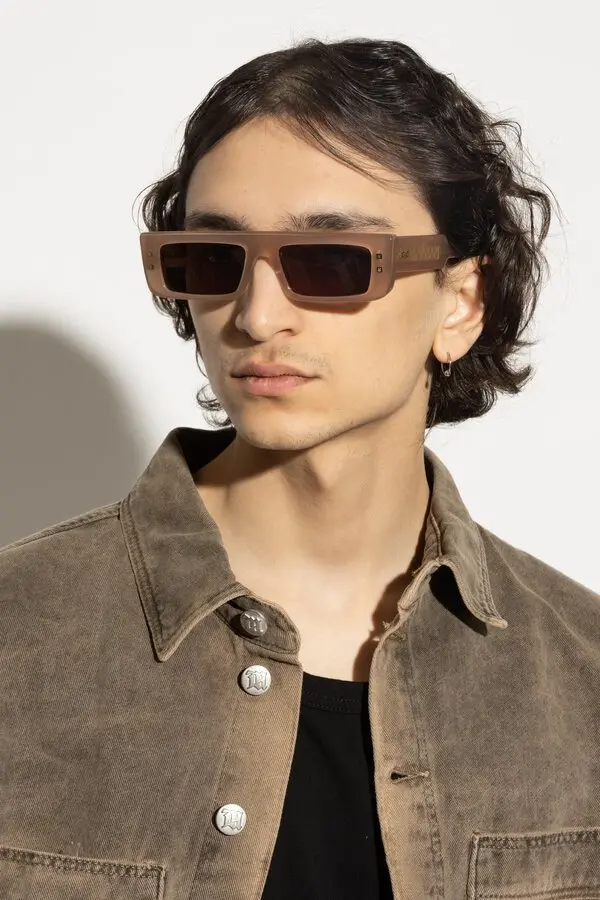 Balmain B-army Iii Sunglasses - Beige