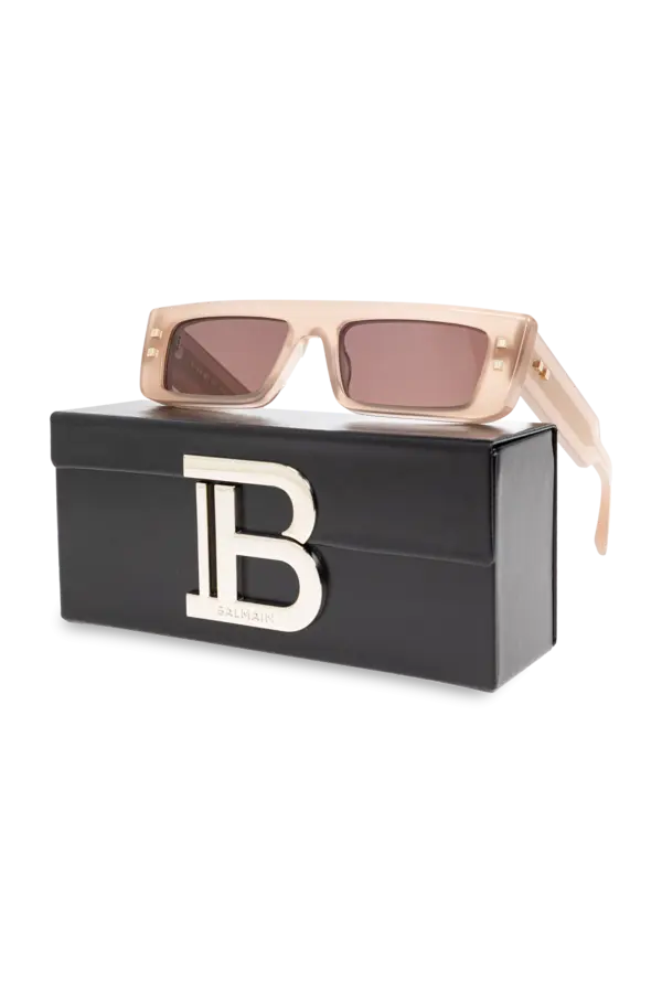 Balmain B-army Iii Sunglasses - Beige