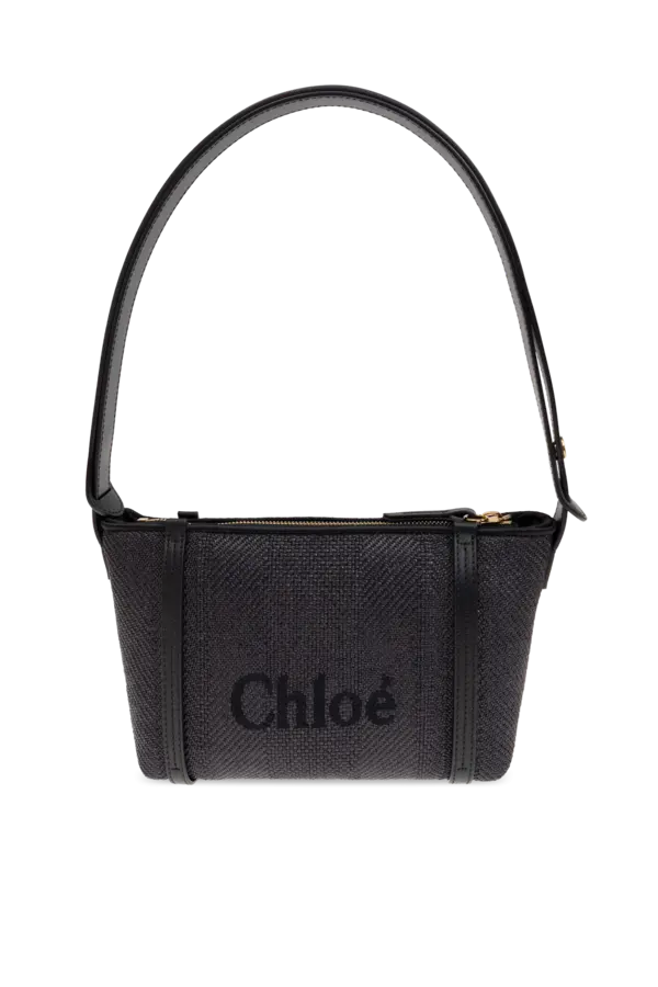 Chloé Rectangular Shoulder Bag - Black