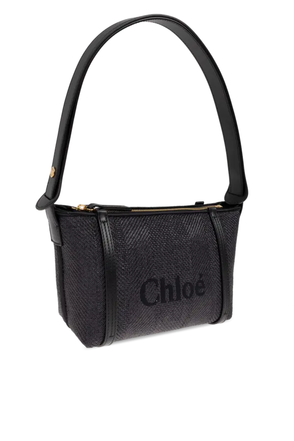 Chloé Rectangular Shoulder Bag - Black