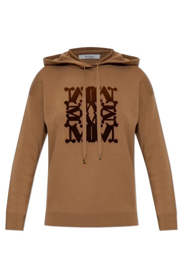 Max Mara Taddeo Wool Sweatshirt - Brown