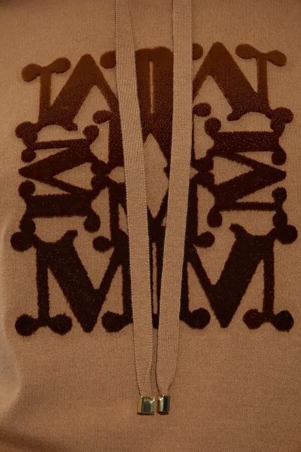 Max Mara Taddeo Wool Sweatshirt - Brown