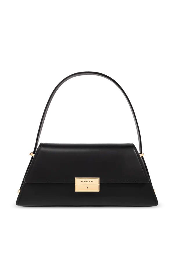 Michael Kors Shoulder Bag In Genuine Leather - Black