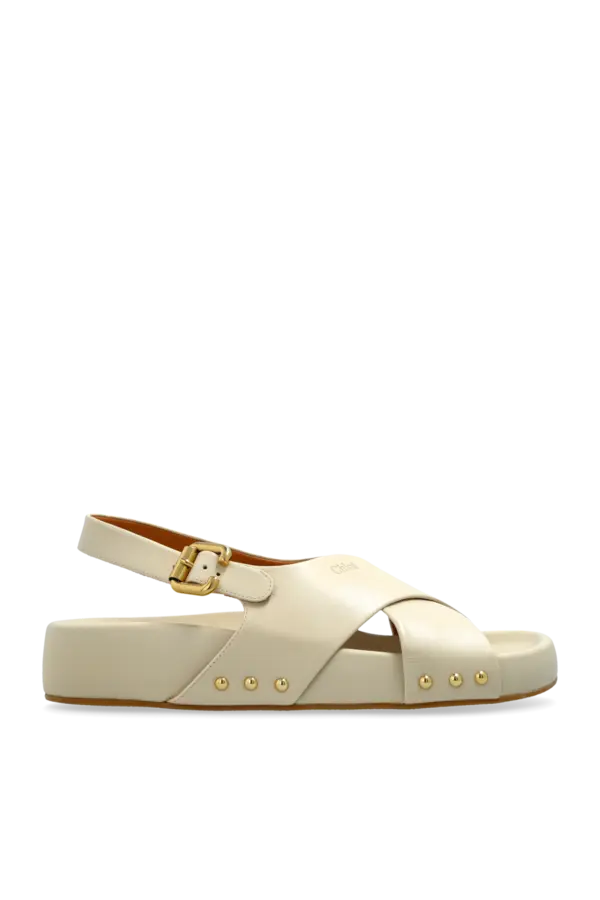 Chloé Mae Leather Sandals