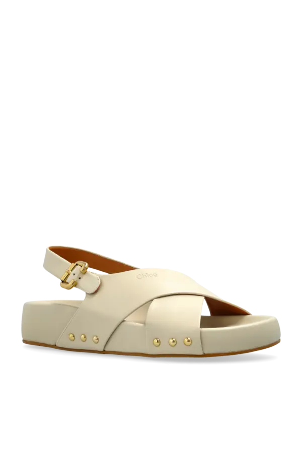 Chloé Mae Leather Sandals