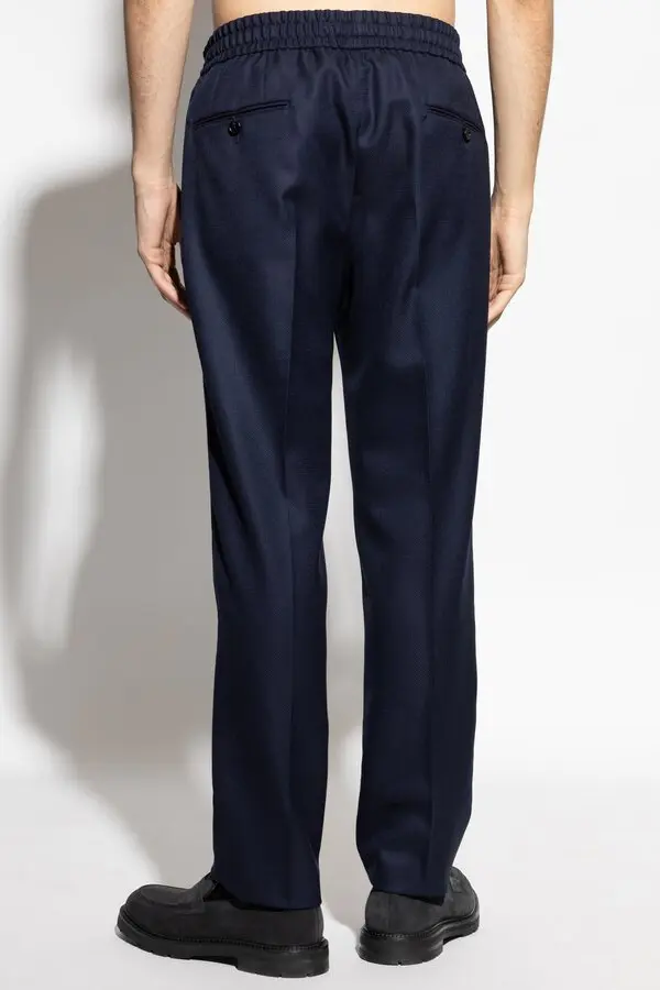 Dolce & Gabbana Wool Pleated Trousers