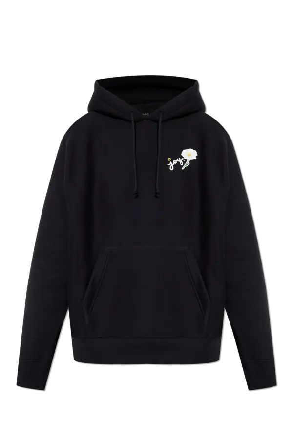 Marc Jacobs Daisy Graphic Hoodie - Black