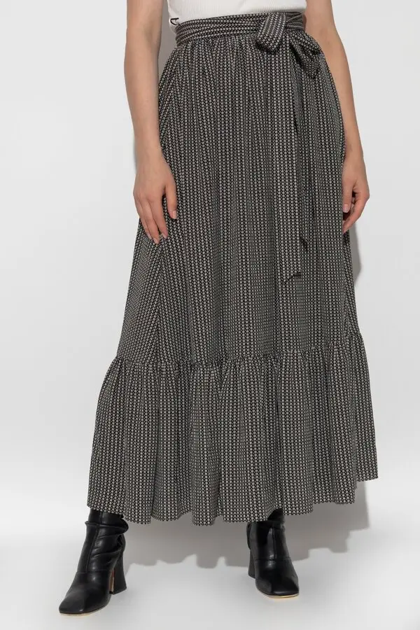 Chloé Silk Maxi Skirt With Pockets