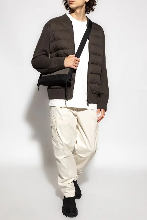 Moncler Cardigan With Quilted Front