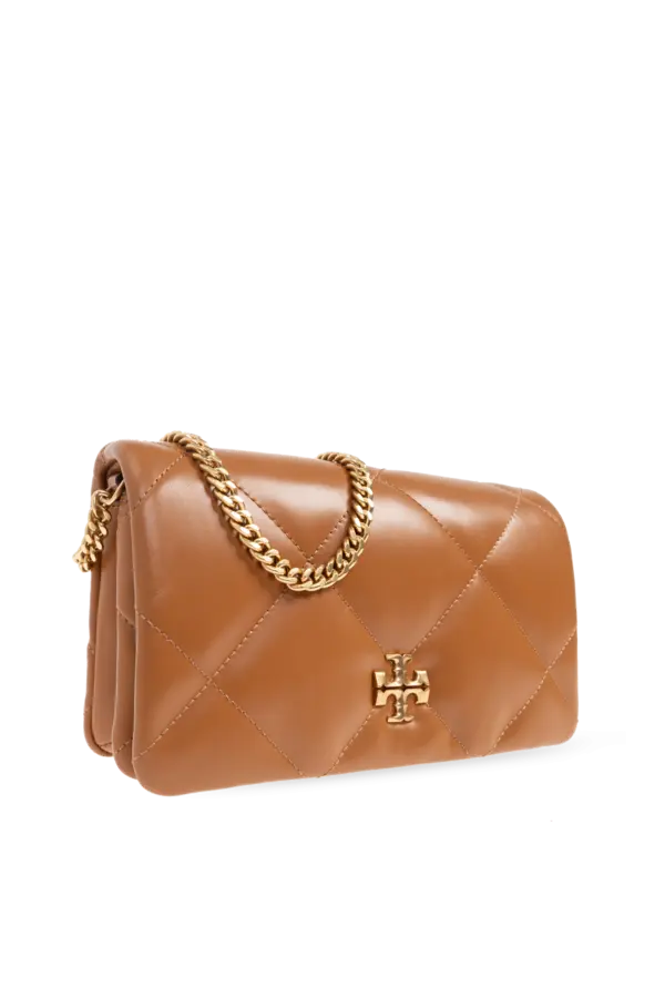 Tory Burch Kira Diamond Shoulder Bag - Brown