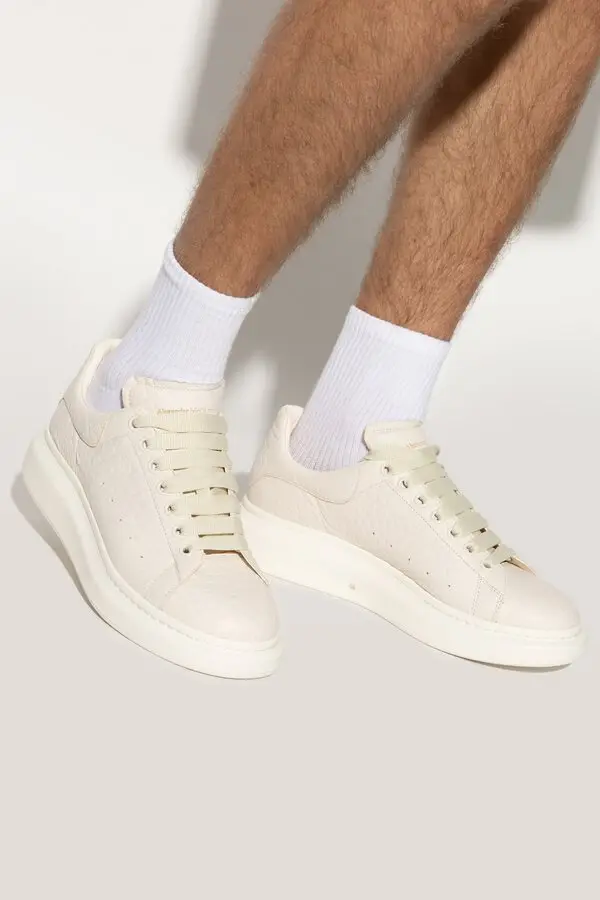Alexander McQueen Textured Leather Sneakers