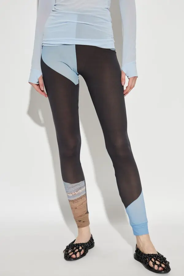 Issey Miyake Printed Leggings - Multicolour