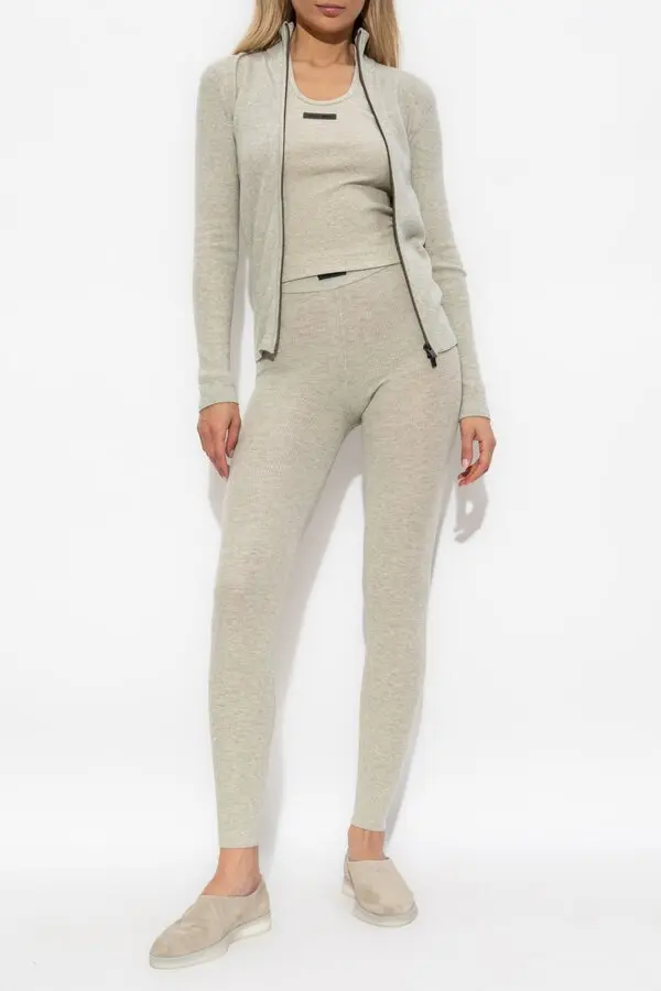 Fear Of God Knit Leggings - Grey