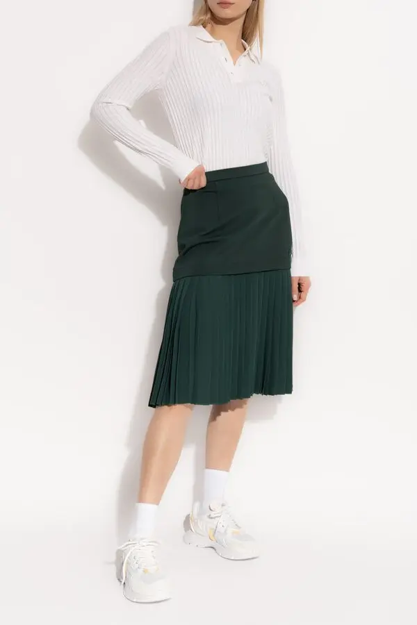 Lacoste Pleated Hem Skirt
