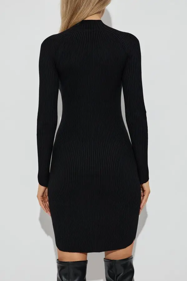 COURREGES Ribbed Mini Dress