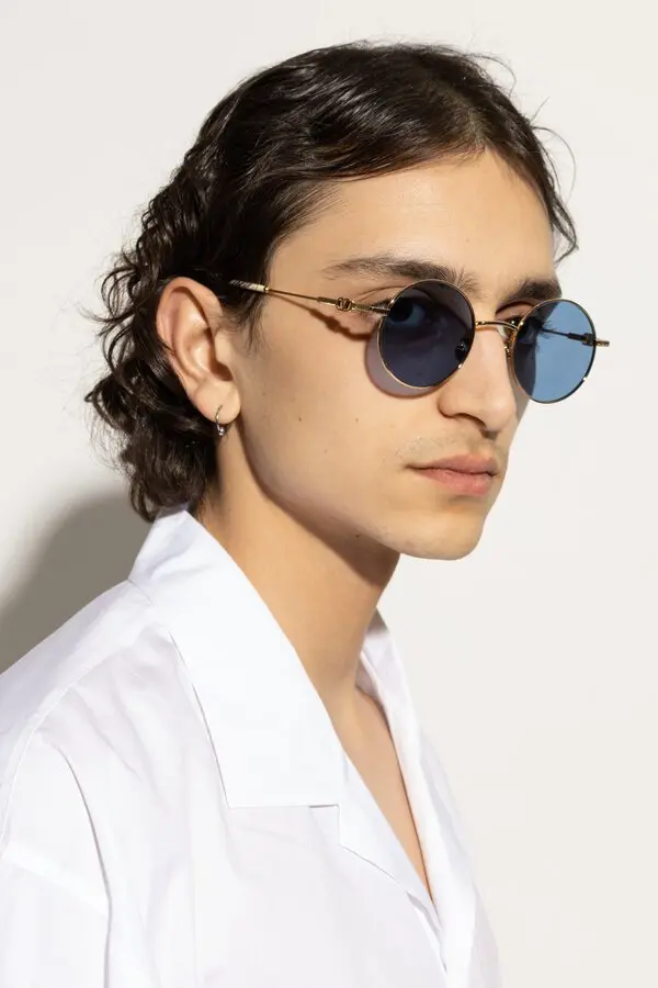 Valentino Garavani Round Sunglasses - Blue
