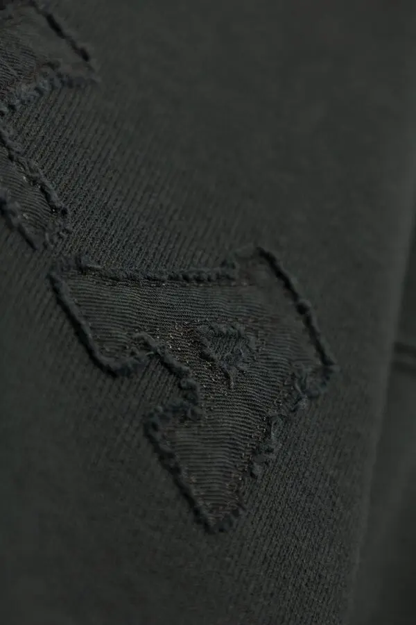 MAISON MARGIELA Sweatshirt With Embroidered Logo - Black