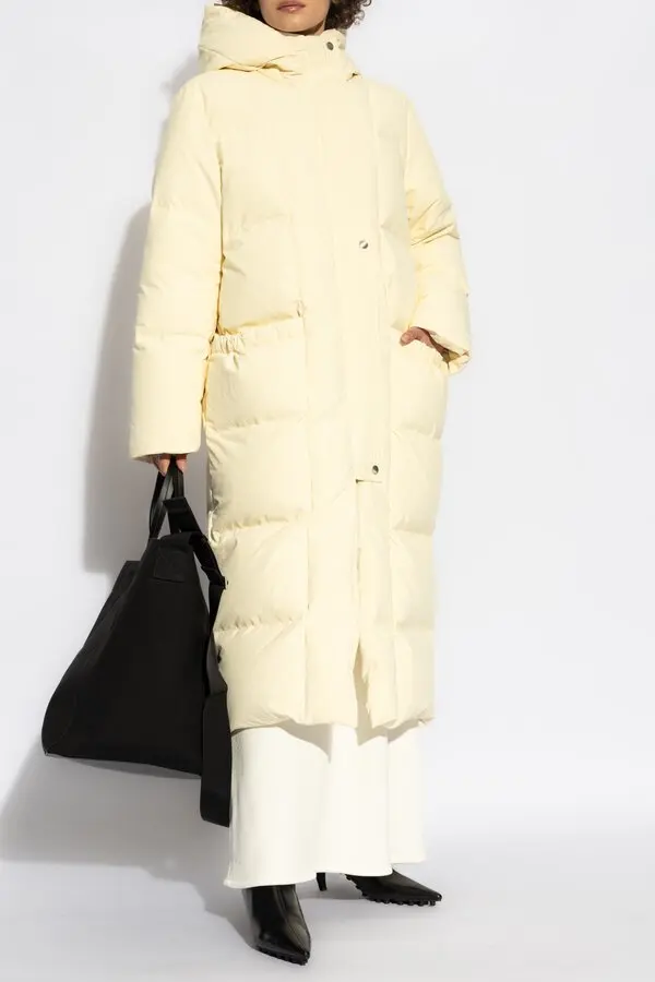 JIL SANDER Down Jacket - Cream