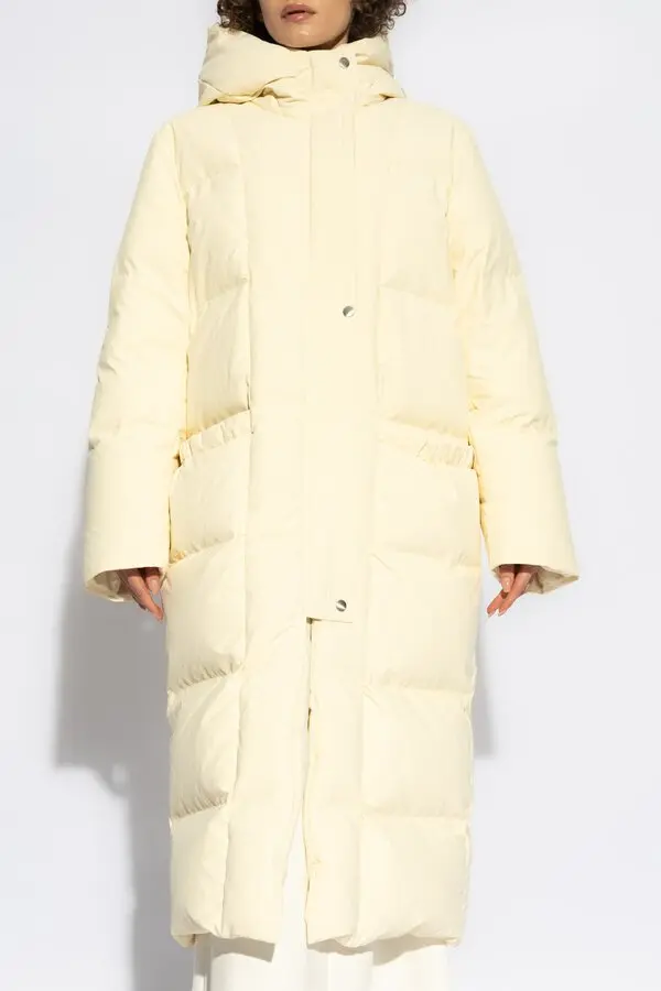 JIL SANDER Down Jacket - Cream