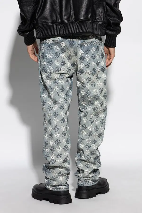 Amiri Jeans With Finishing