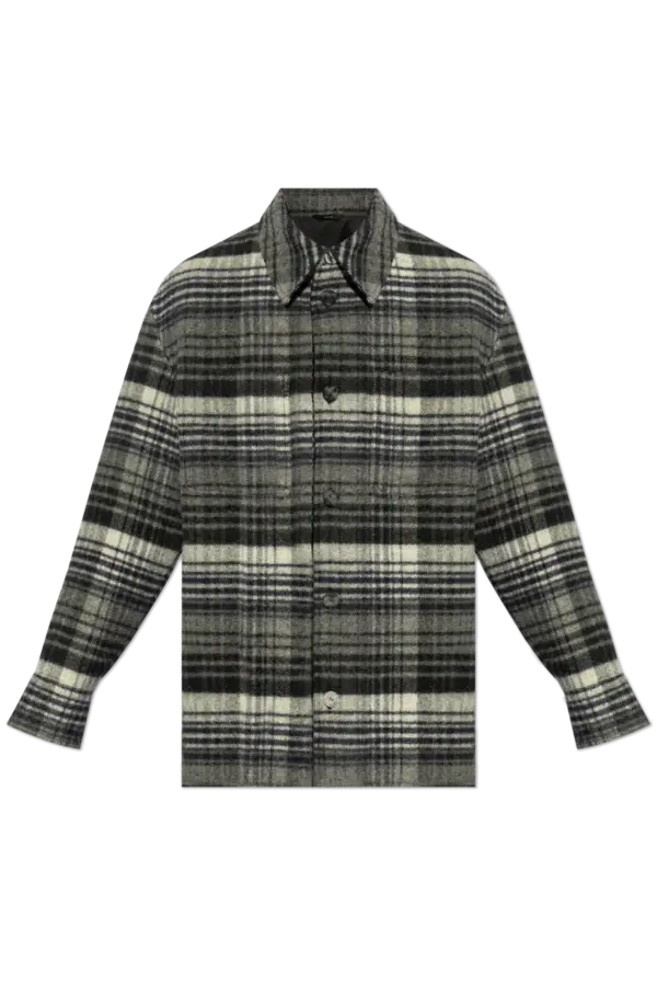 Fendi Flannel Wool Shirt