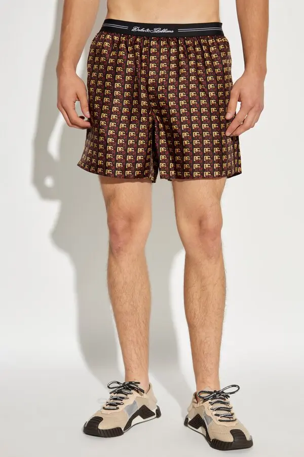 Dolce & Gabbana Silk Shorts