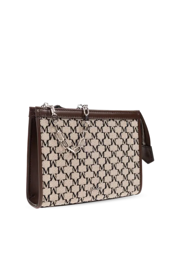 Max Mara Monogram Pouch - Beige