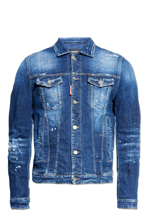 Dsquared2 Dan Jean" Denim Jacket - Blue