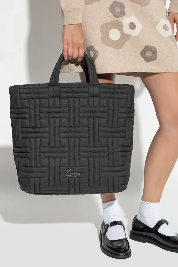 Kenzo Quilted Shopper Bag