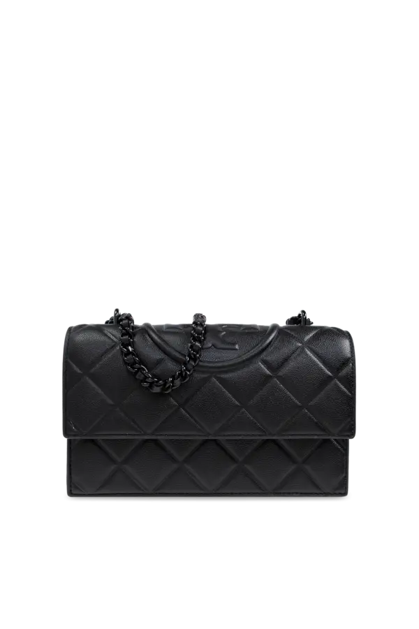 Tory Burch Fleming Small Shoulder Bag - Black
