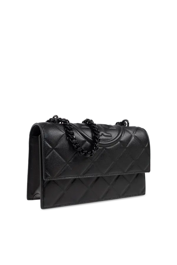 Tory Burch Fleming Small Shoulder Bag - Black