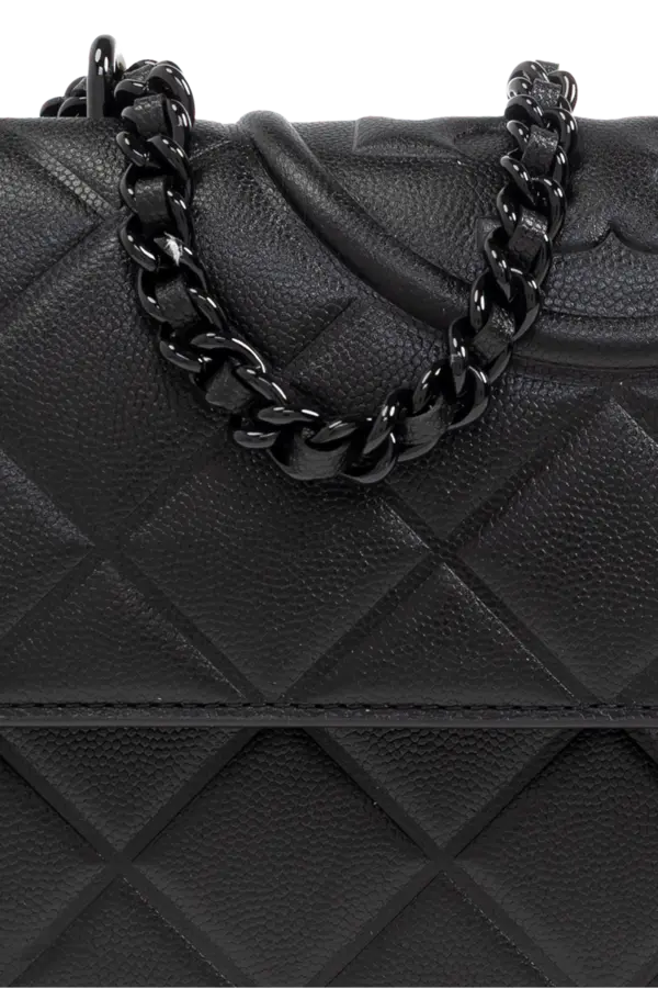 Tory Burch Fleming Small Shoulder Bag - Black