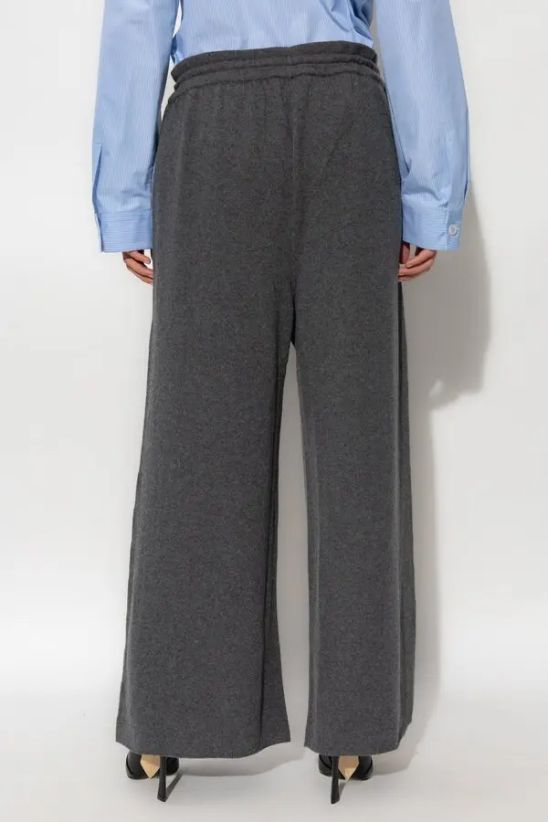 JIL SANDER Cashmere Wide-leg Trousers