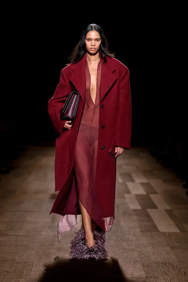 FERRAGAMO Wool And Cashmere Blend Coat