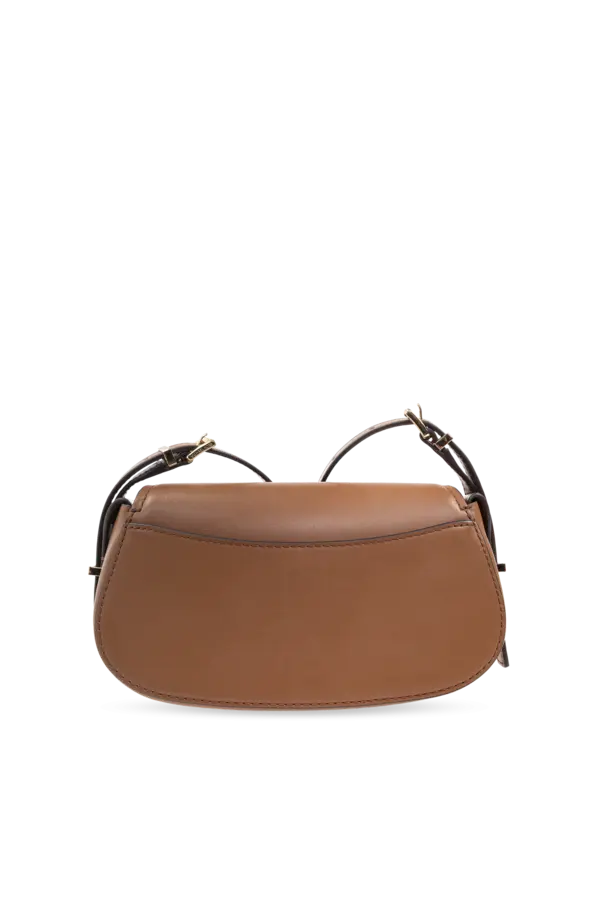 Michael Kors Shoulder Bag With Gold-tone Hardware - Brown