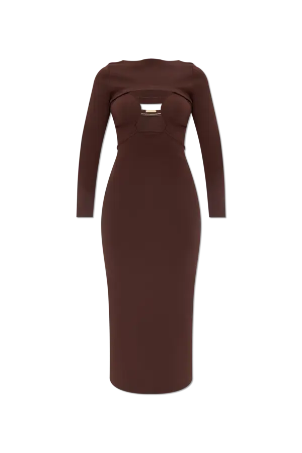 Cult Gaia Jenny Dress With Top - Brown