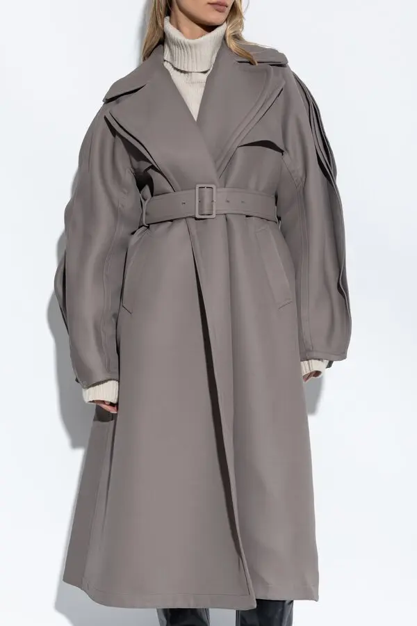 Alaïa Wool-blend Mid-calf Coat