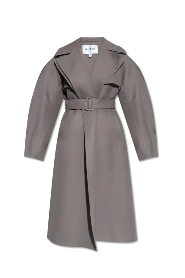 Alaïa Wool-blend Mid-calf Coat