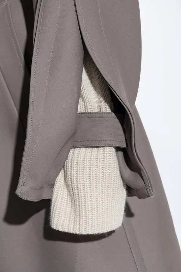 Alaïa Wool-blend Mid-calf Coat