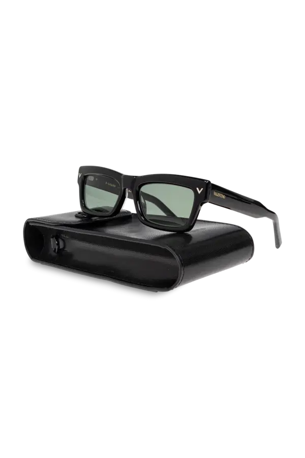 Valentino Garavani Rectangular Sunglasses - Black