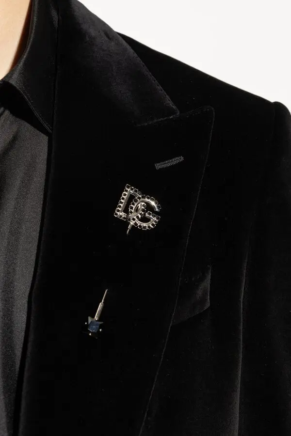 Dolce & Gabbana Logo-shaped Brooch