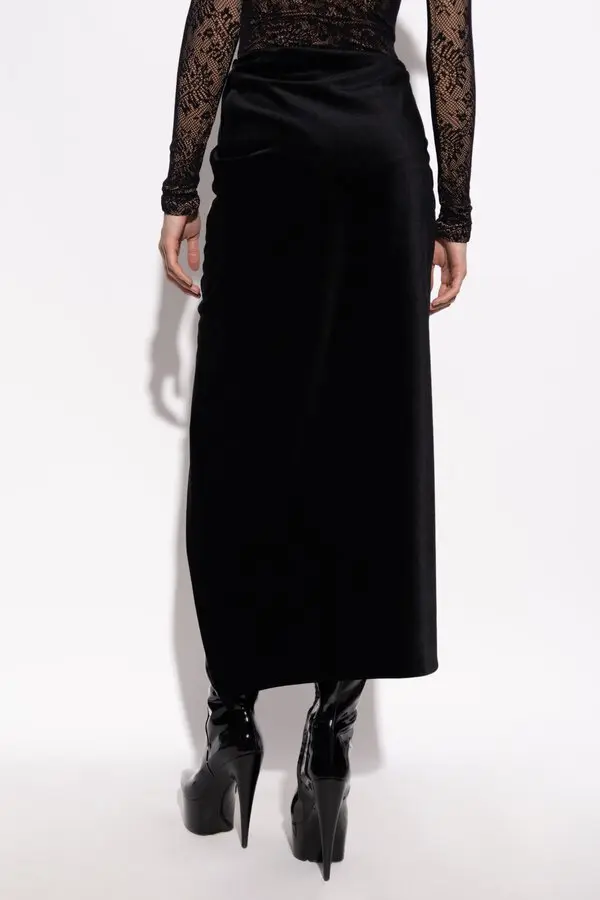 Balenciaga Velour Skirt
