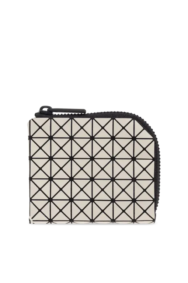 Issey Miyake Wallet With Geometric Pattern - Grey