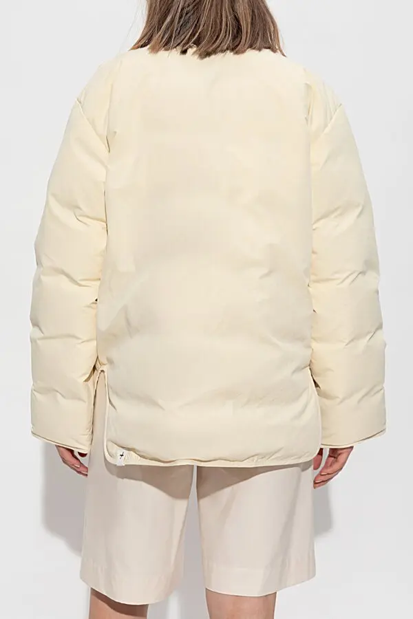 JIL SANDER Down Jacket - Yellow