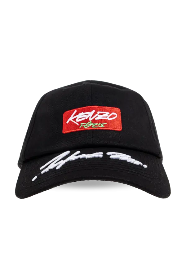Kenzo Embroidered Baseball Cap - Black