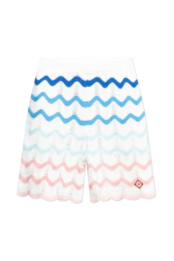 Casablanca Cotton Knit Shorts