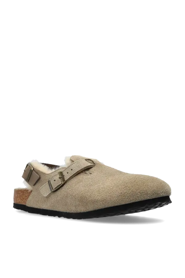 BIRKENSTOCK Tokio Inside Shearling Shoes - Beige
