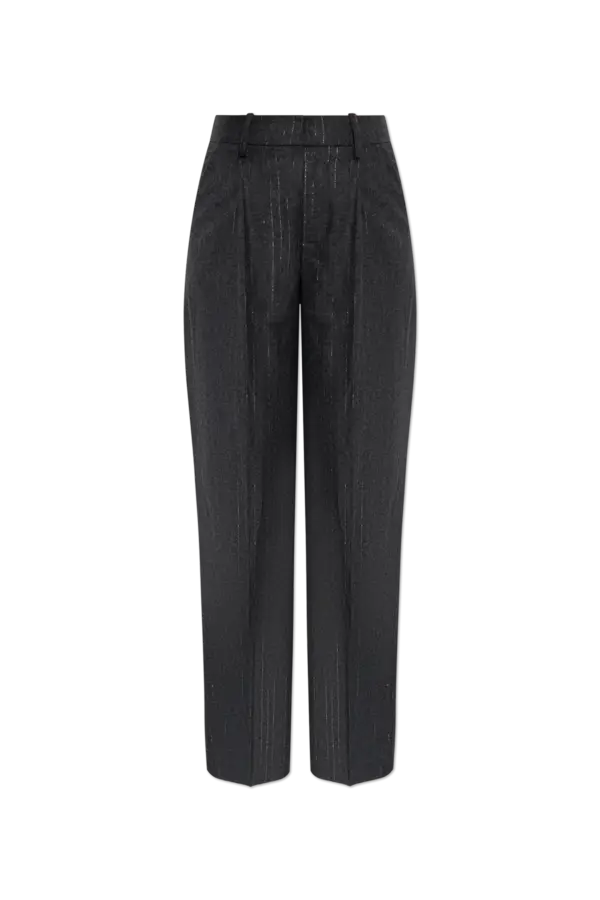 Zadig&Voltaire Creased Trousers With Lurex Thread
