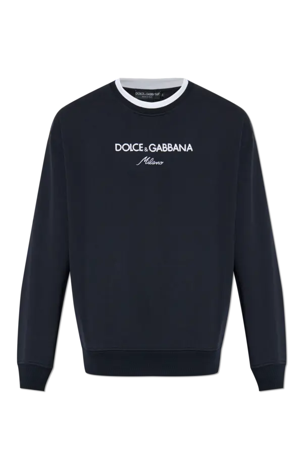 Dolce & Gabbana Sweatshirt With Embroidered Logo