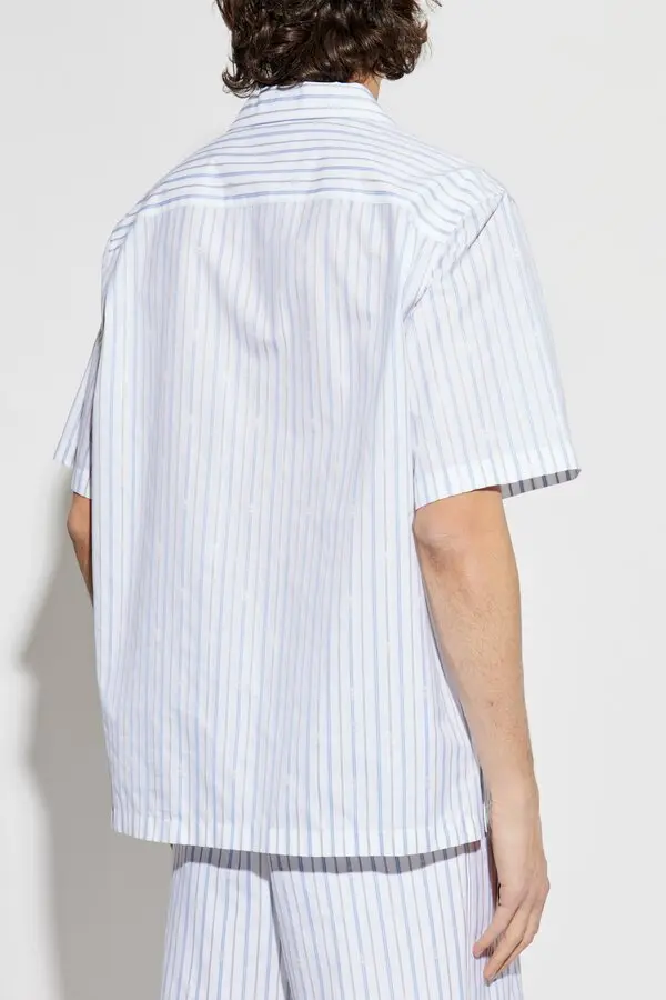 Alexander McQueen Shirt With Striped Pattern